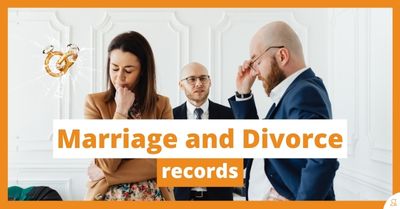 Search Marriage Records | Search Divorce Records